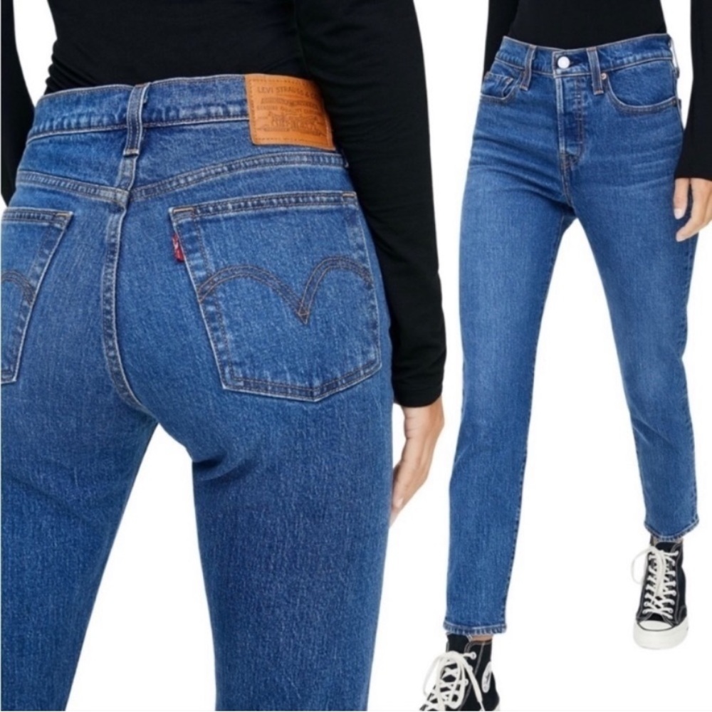 Levi’s Wedgie Straight, 11” High Rise, Button Fly, Cr… - Gem